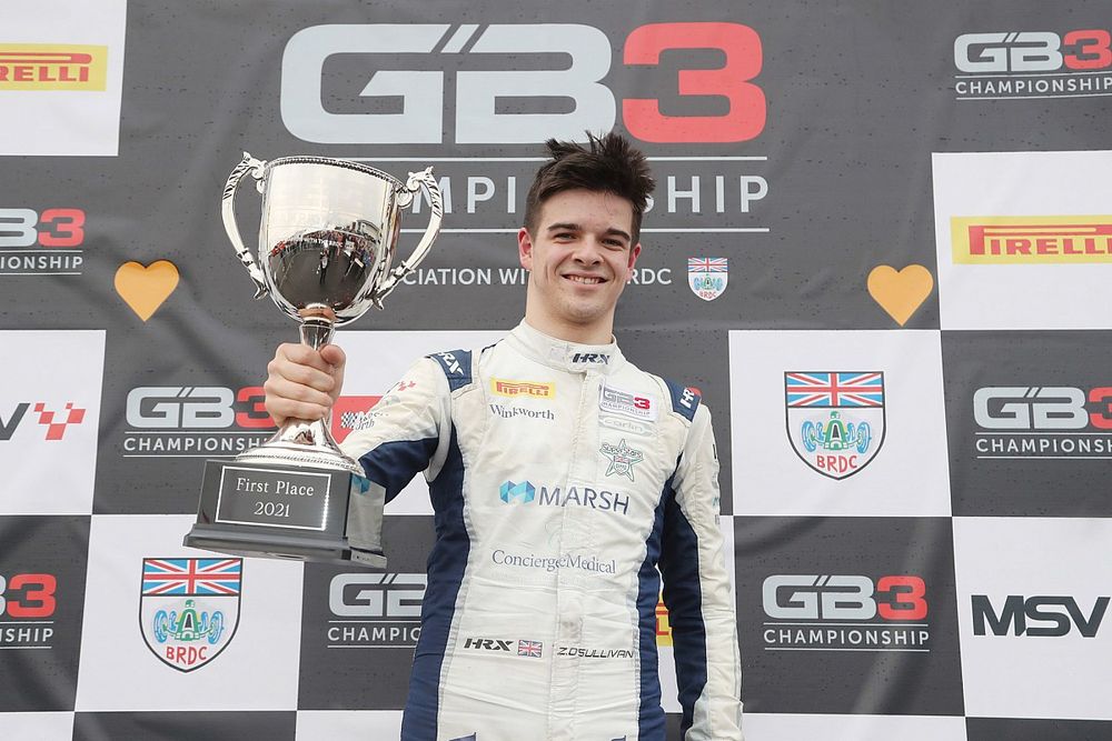 GB3 champion Zak O’Sullivan joins Williams F1 academy