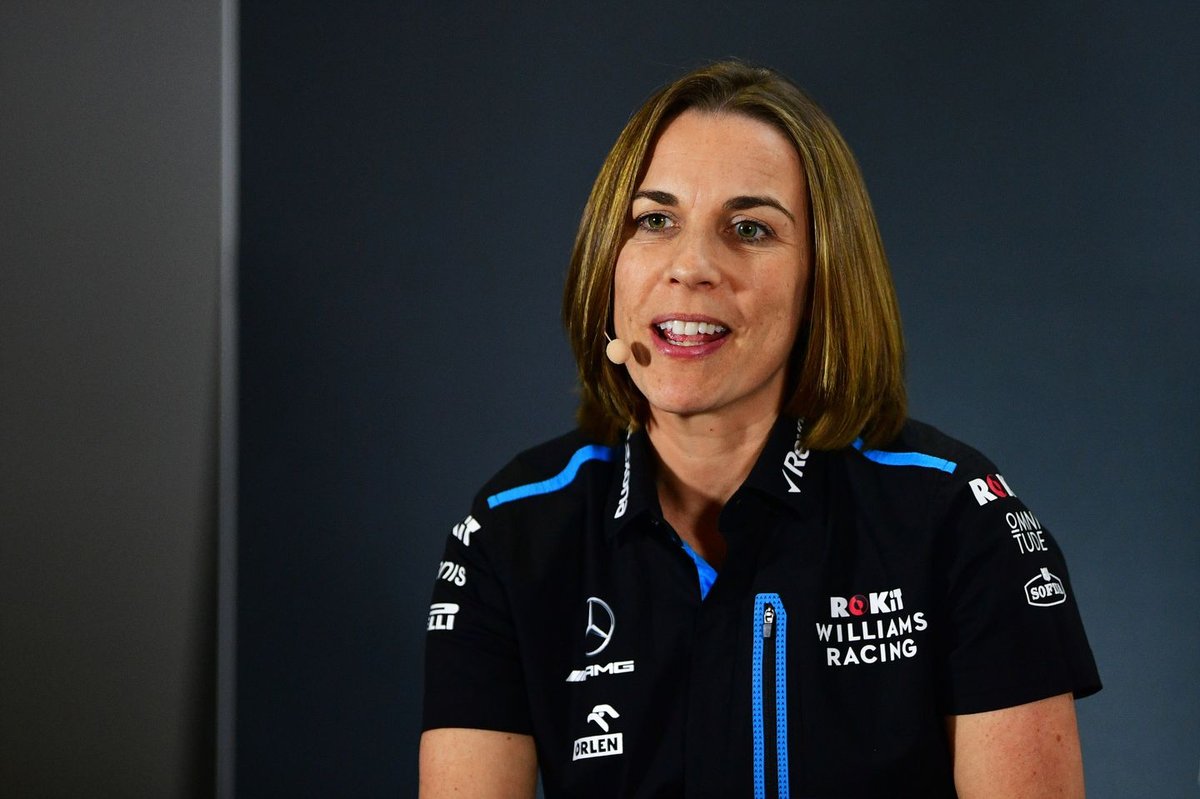 Claire Williams: "Solo Wolff y Horner lograron más podios que yo en F1"