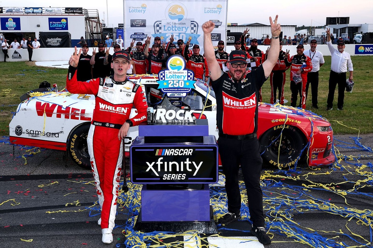 NASCAR director clarifies Jesse Love disqualification at Rockingham