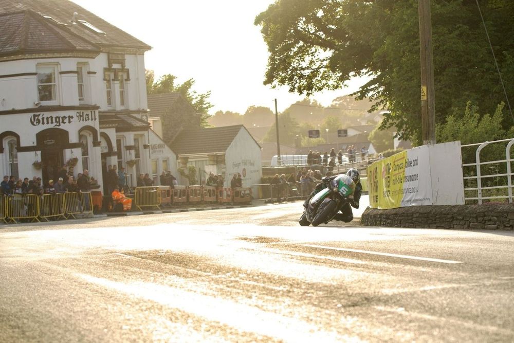 Isle of Man TT 2024: Dunlop makes history in Supertwin race with record ...