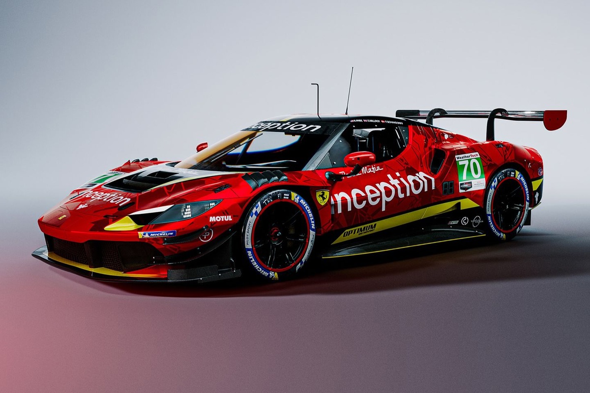 IMSA | Inception Racing svela livrea della sua nuova Ferrari