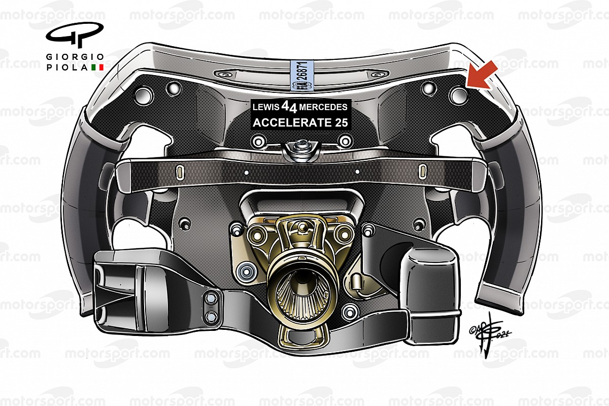 What is the Mercedes F1 magic button and what does it do?