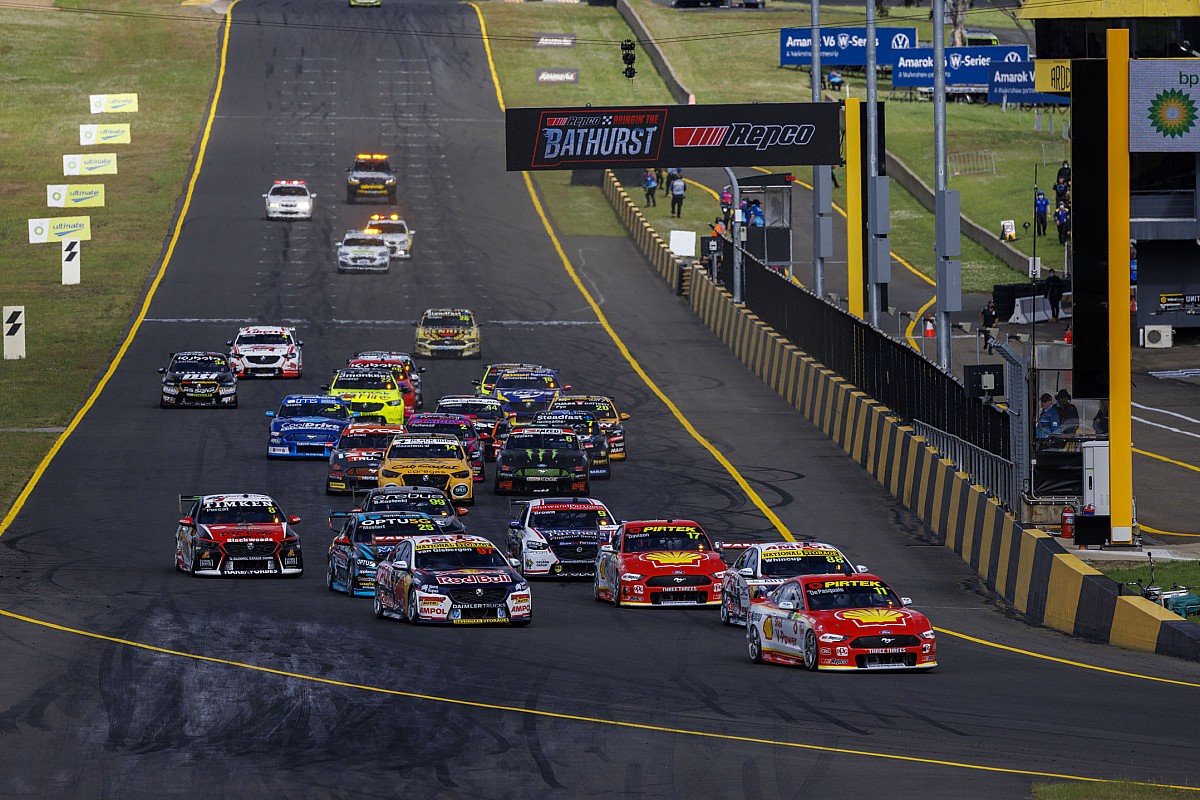 2022 Supercars grid almost set