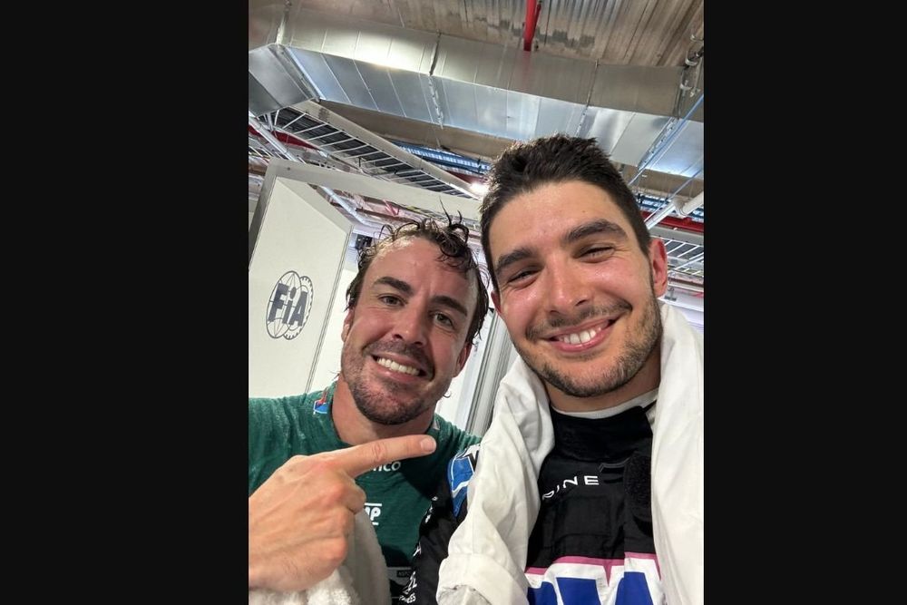 Lluvia de elogios entre Ocon y Alonso tras su dura batalla en Miami F1