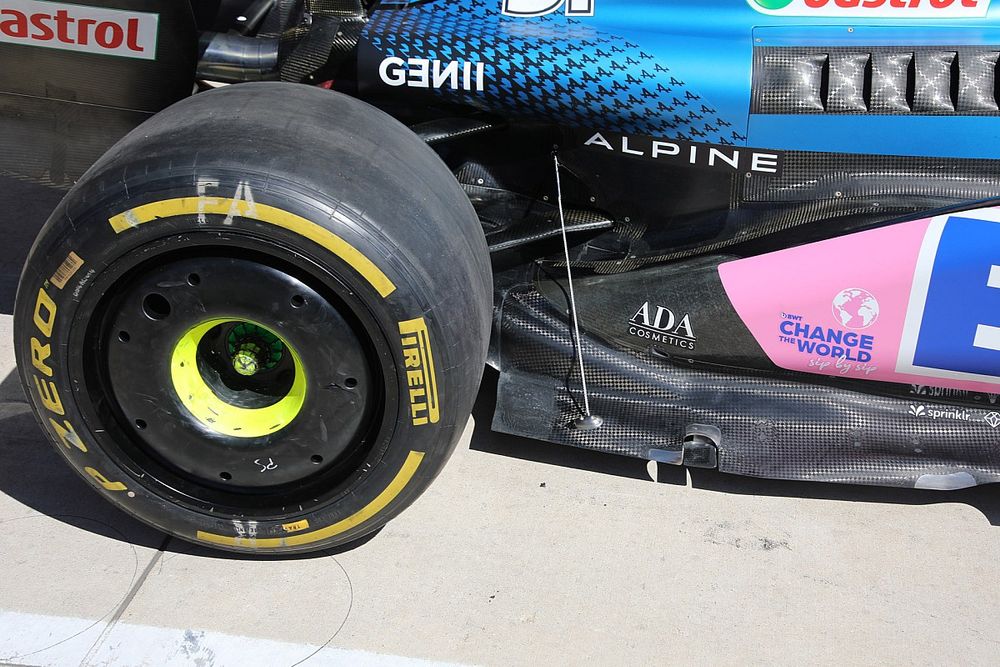 F1 | Alpine: il fondo di Suzuka con un... occhio sul pavimento