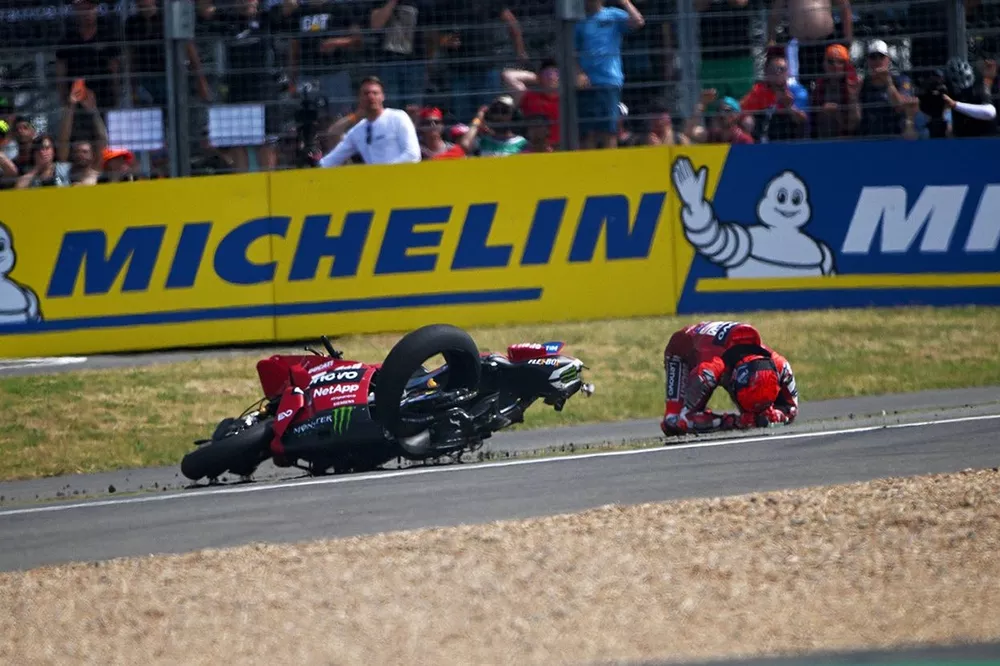 Why Marc Marquez collapsed after his Le Mans MotoGP crash: “I’m racing ...