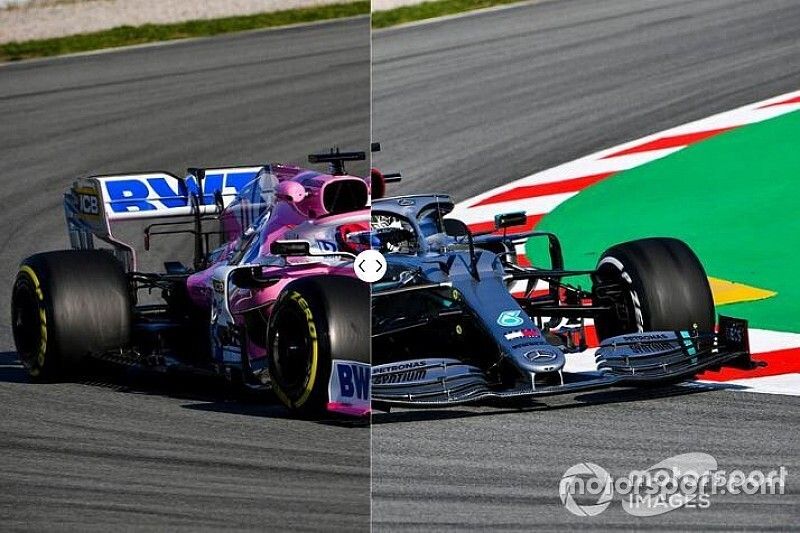 El nuevo Racing Point, ¿una copia del Mercedes 2019?