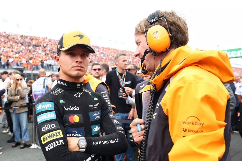 Lando Norris retires from Dutch GP after smoke fills McLaren cockpit