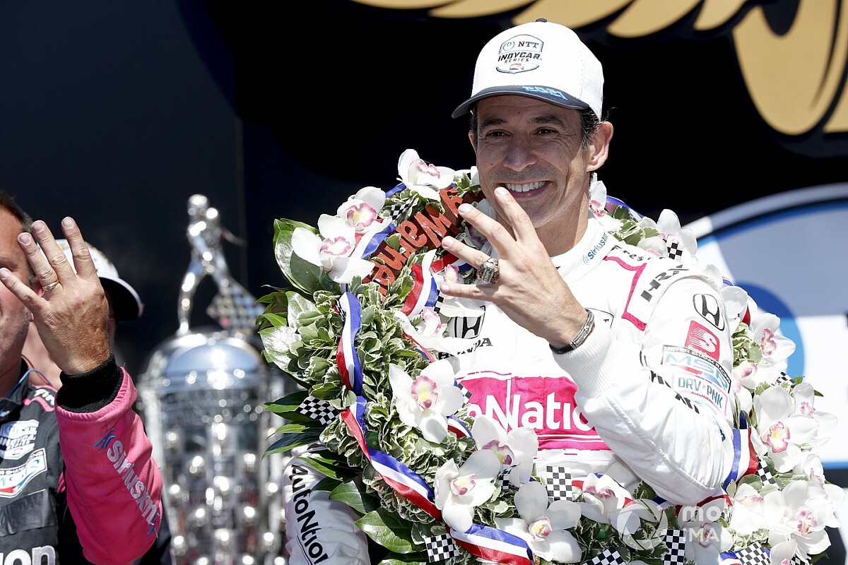 Castroneves se compara a Tom Brady após tetra nas 500 Milhas