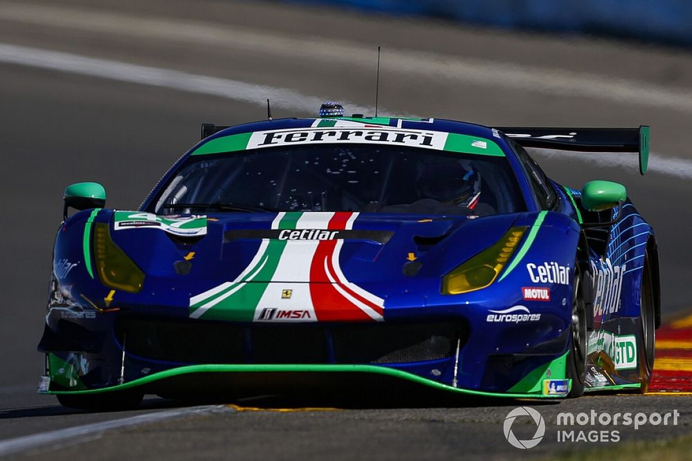IMSA | Petit Le Mans: De Pauw sulla Ferrari di Cetilar Racing