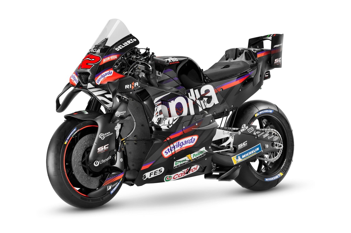 Aprilia reveals 2026 MotoGP bike for Bezzecchi and…