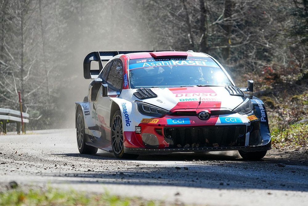 Rovanpera Toyota WRC Yaris in geli iminde ilerleme kaydediyor