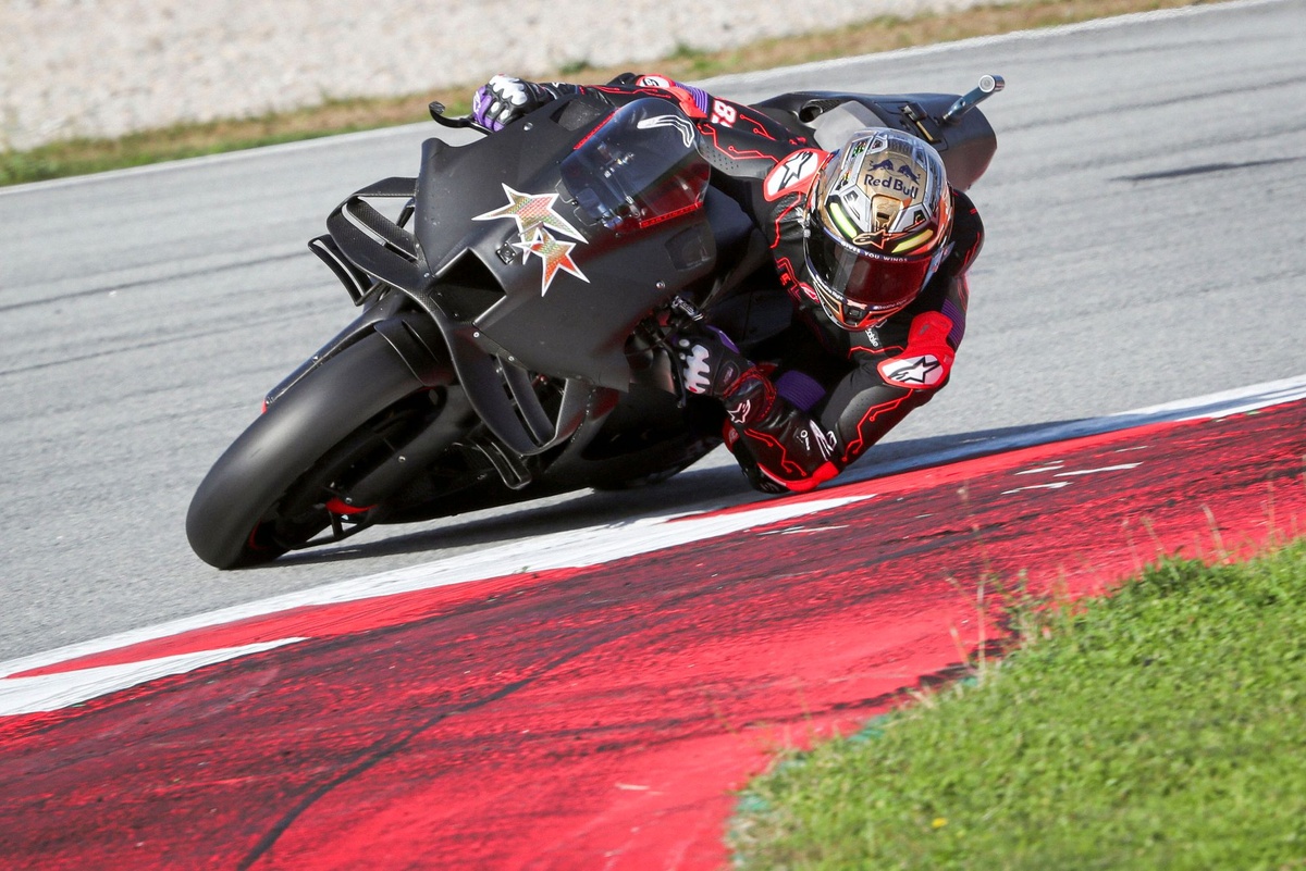 El debut de Martín con la Aprilia: "El tren delantero, mejor que el de ...