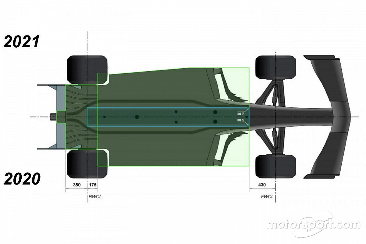 The floor tweaks aimed to slow down F1 cars in 2021