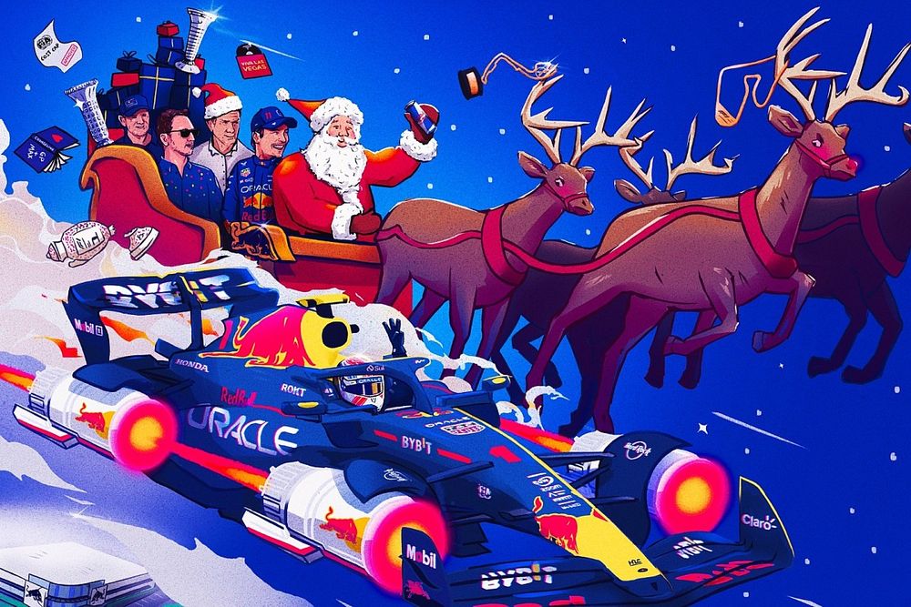 In beeld: Zo vieren de F1-coureurs kerst