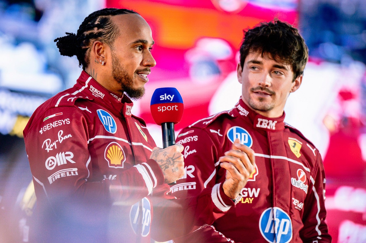 Charles Leclerc on Lewis Hamilton takeover: "Ferrari is bigger than one ...