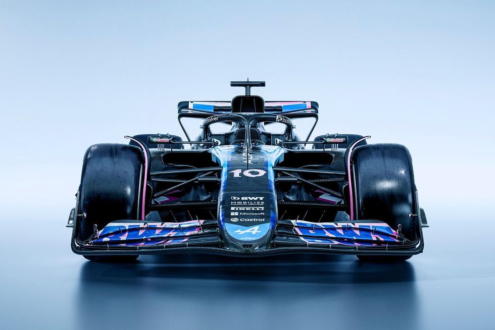 Alpine's 2024 F1 car "new front to back" after maxing out 2023 design