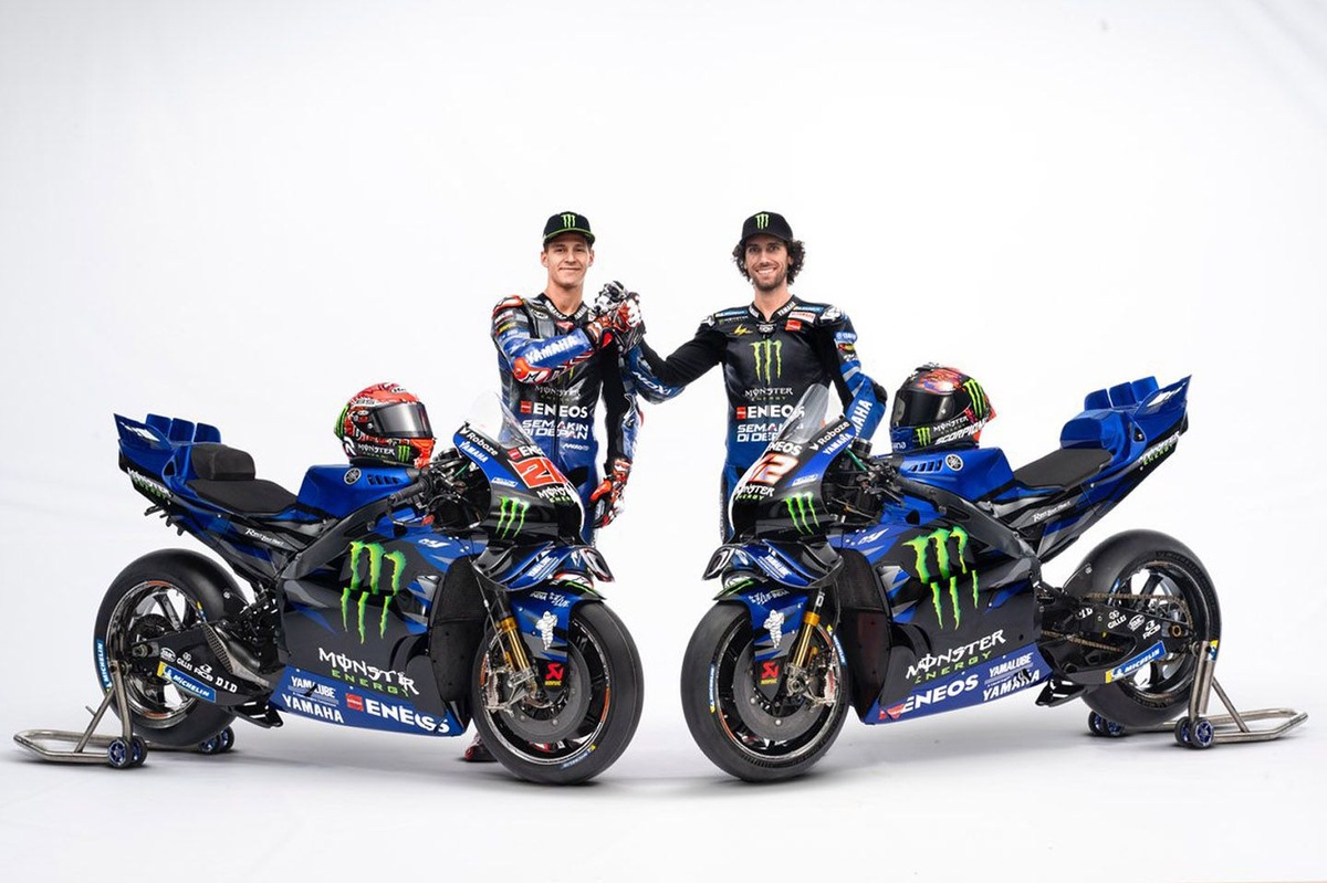 MotoGP: Yamaha e Pramac apresentam as motos de 2025