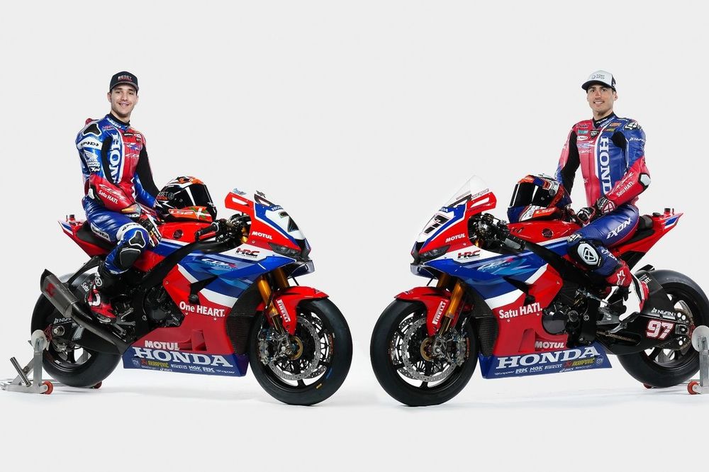 Honda presenta la moto para WSBK 2025 con la que espera seguir mejorando