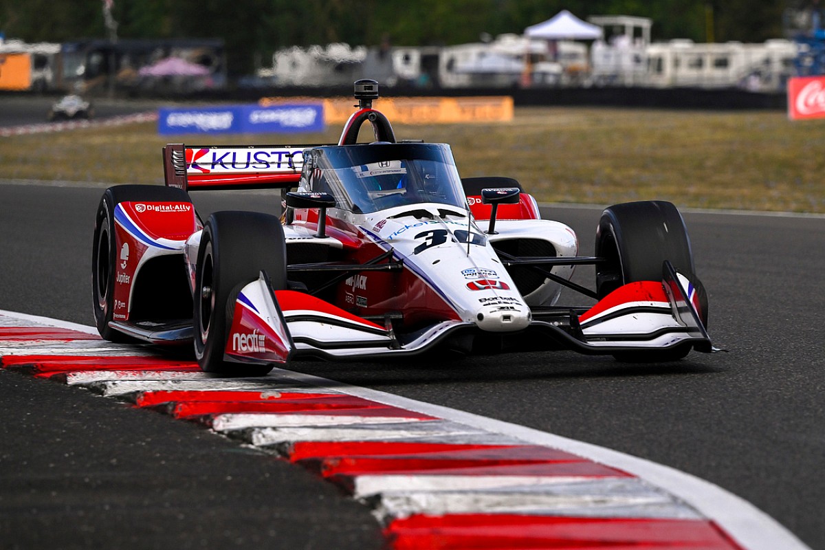 Juri Vips relishes second chance with “awesome” IndyCar debut