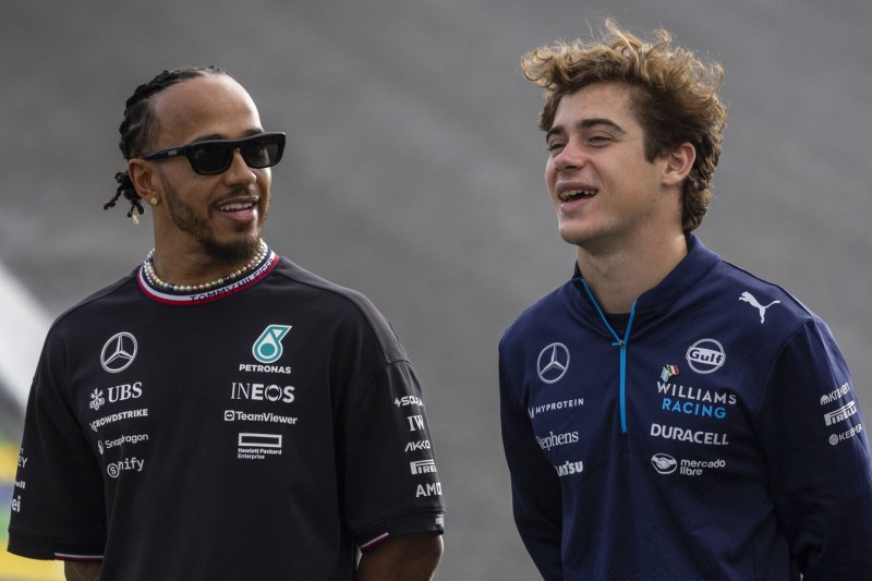 Hamilton lobt: Colapinto hat nicht so eine Vorbereitung wie Kimi!