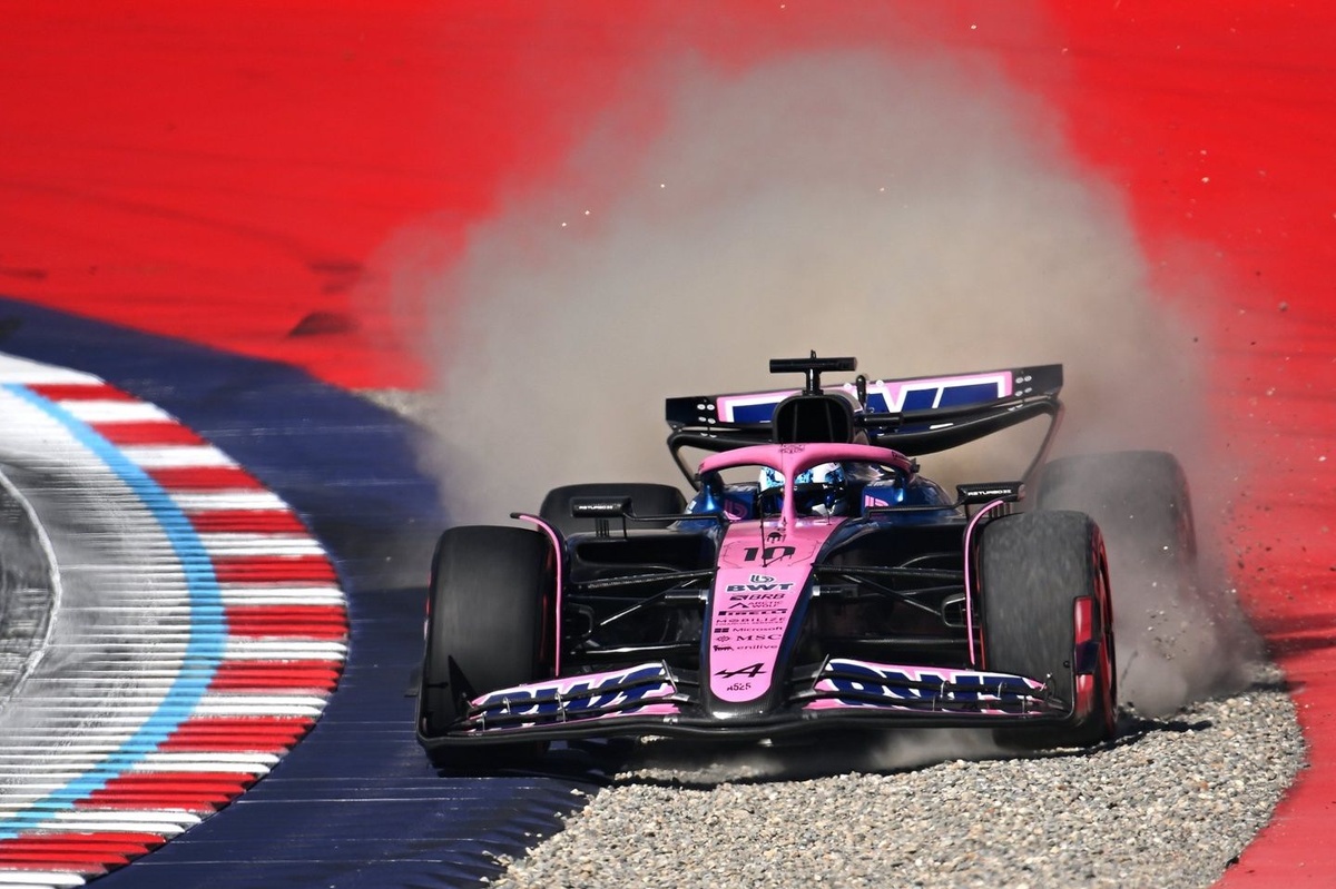 Gasly explica su trompo y lo que pudo haber sido para Alpine en la Q3 de Austria