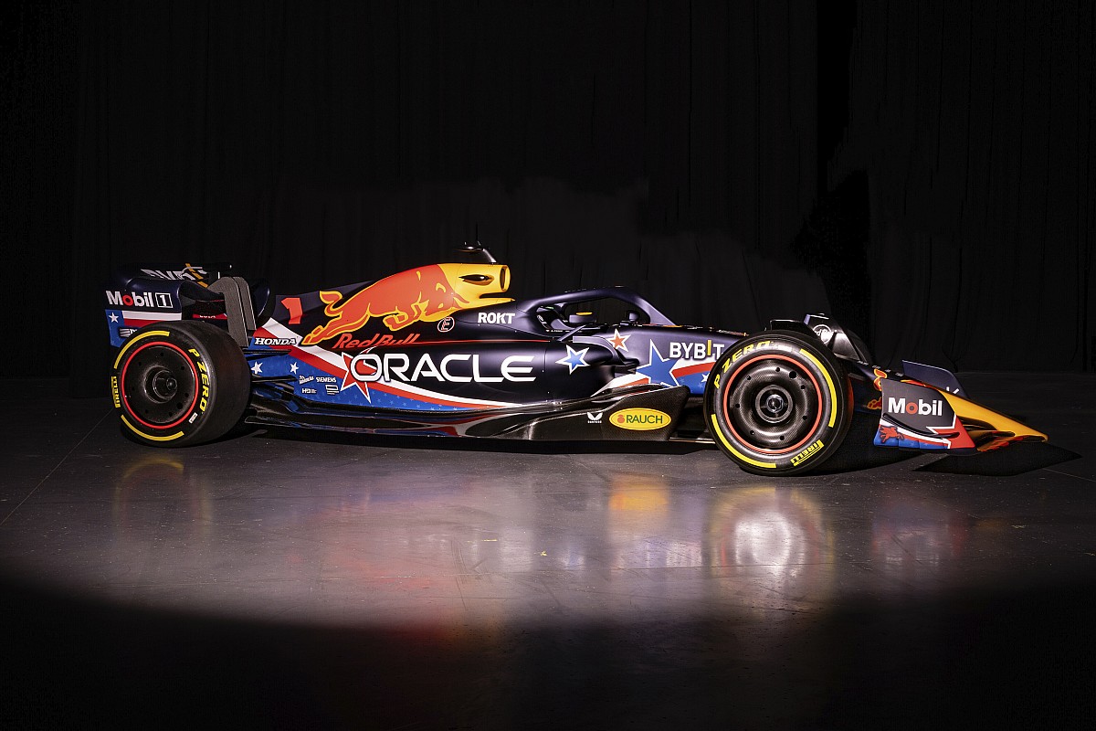 F1: Red Bull apresenta pintura especial para o GP dos EUA; veja