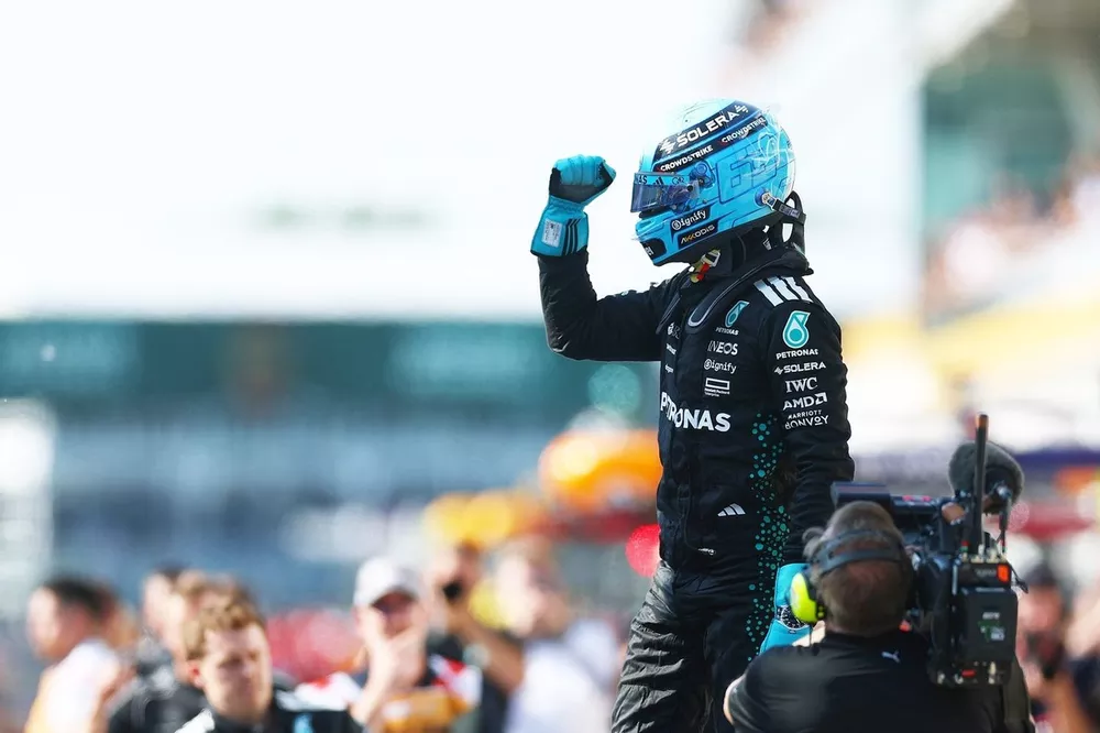 F1 Canadian GP: Russell snatches last gasp pole from Verstappen, Norris ...