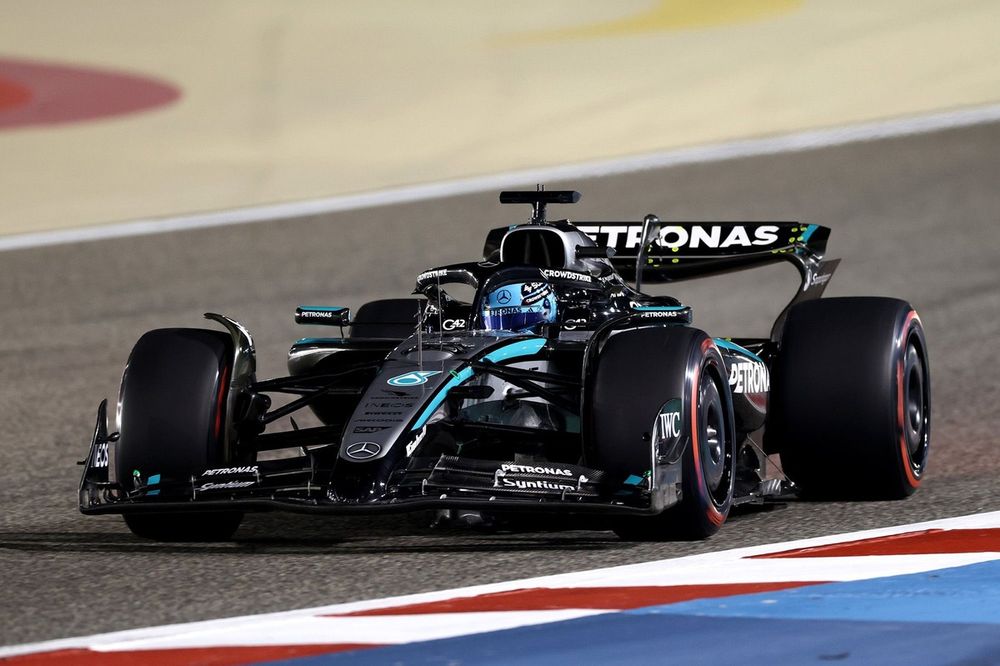 Mercedes' Russell and Antonelli receive grid drop for Bahrain ...
