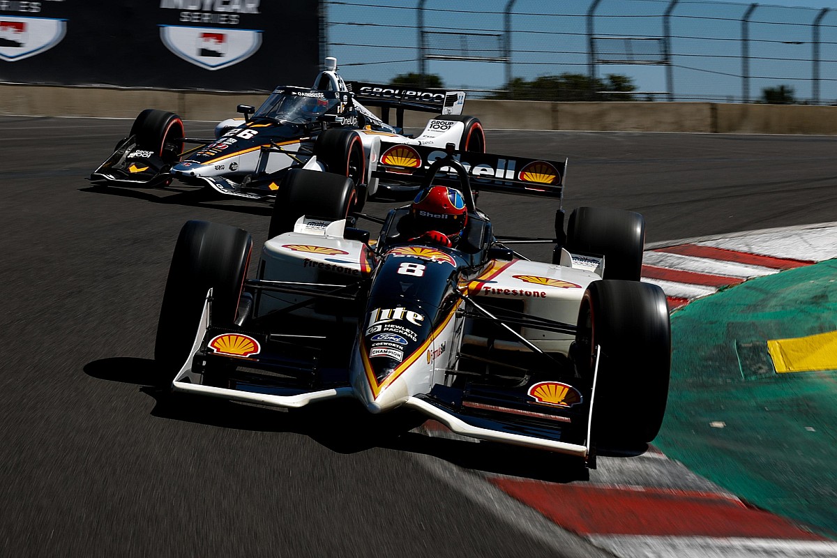 Bryan and Colton Herta IndyCar ride swap at Laguna Seca "off the charts"