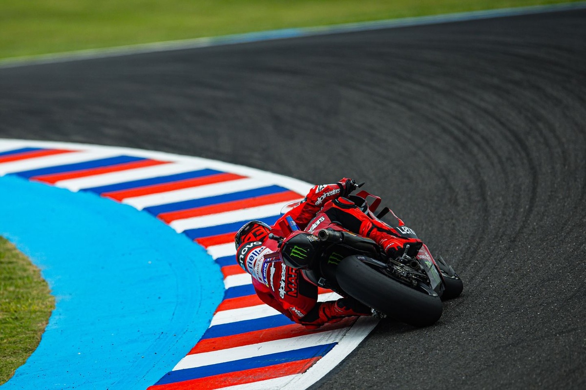 La parrilla de salida del GP de Argentina de MotoGP 2025 en Termas