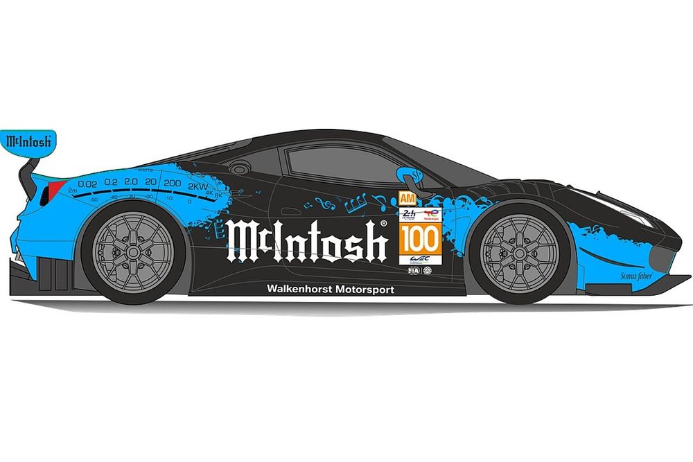 24h di Le Mans | Walkenhorst presenta la livrea della sua Ferrari