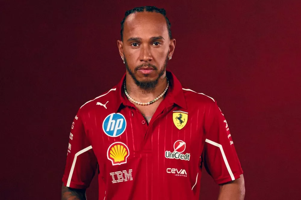 Lewis Hamilton's new trading card has a real diamond embedded in it