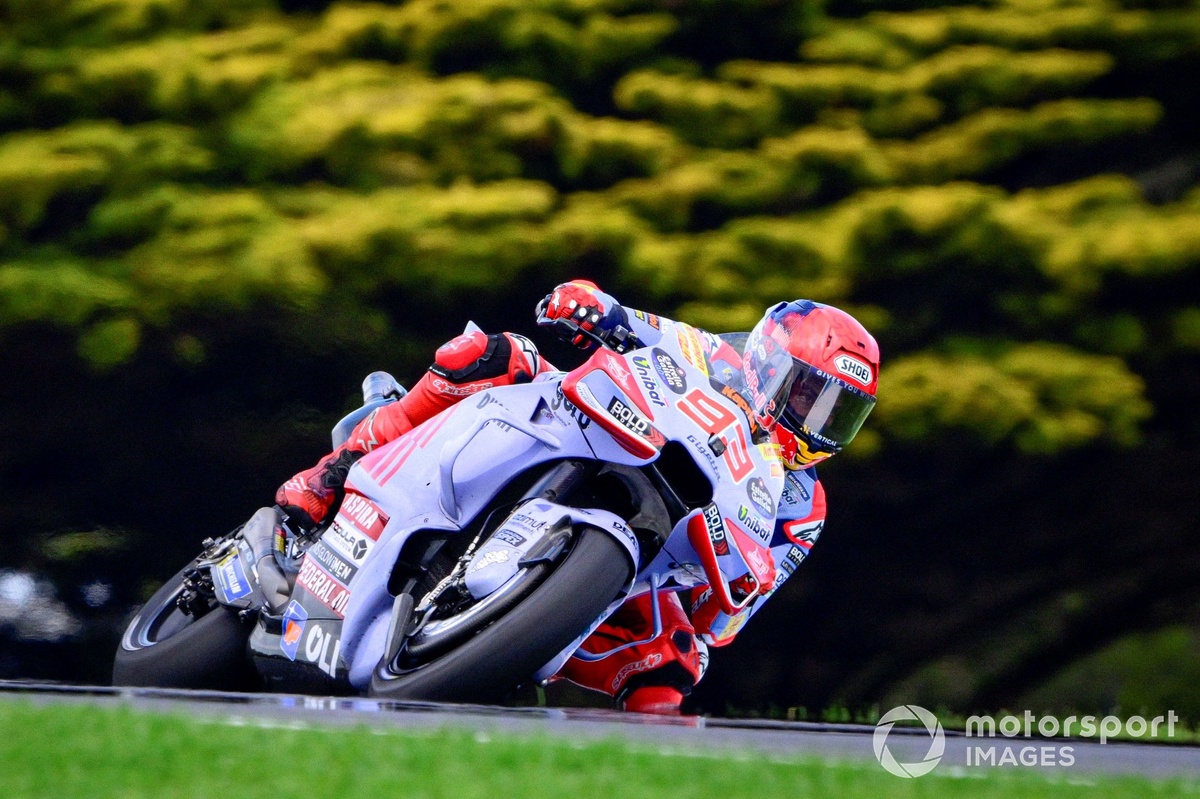 MotoGP Australian GP: Marquez streaks ahead in sole Friday practice session
