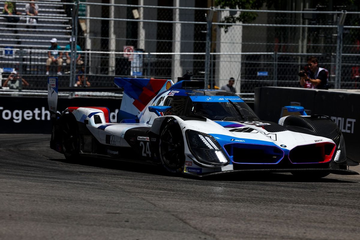 IMSA Detroit: BMW pips Porsche, Cadillac by a tenth in FP2