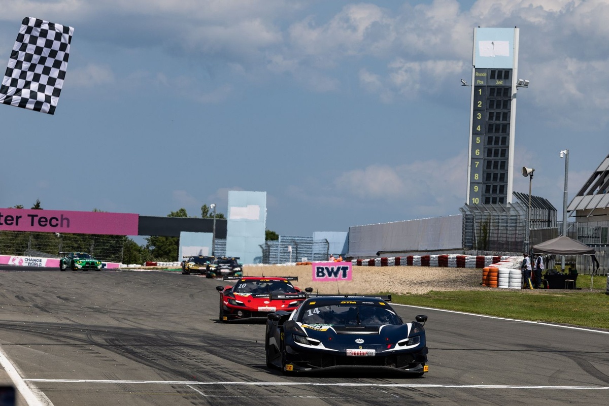 DTM Nurburgring: Jack Aitken wins red-flagged race to take points lead