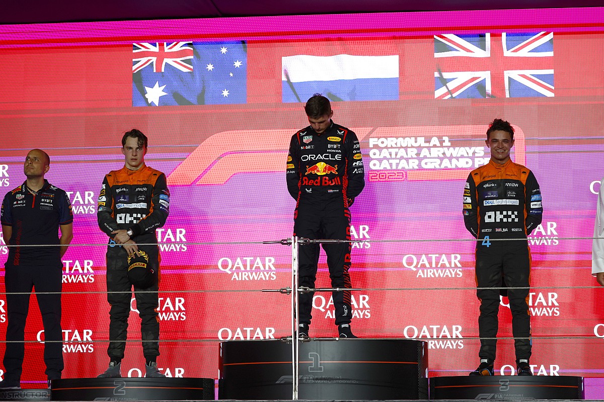 A Forma-1-es pontverseny állása a Katari Nagydíj után