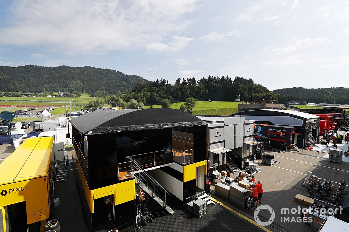 F1 news: First look inside closed-door Austrian GP paddock