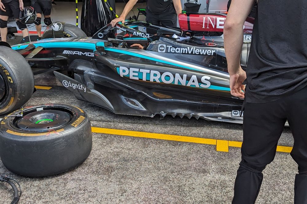 F1 | Mercedes, OK il fondo aggiornato: rimarrà montato sulle W15