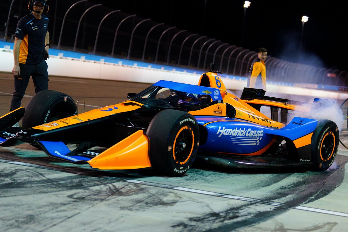 Kyle Larson encouraged by getting “more uncomfortable” at Phoenix test