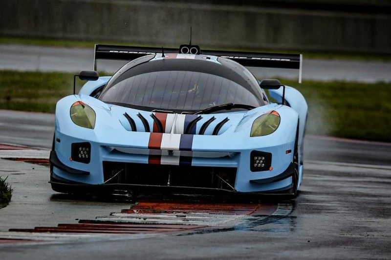 Glickenhaus mit blauem 004C zurück auf der Nürburgring-Nordschleife