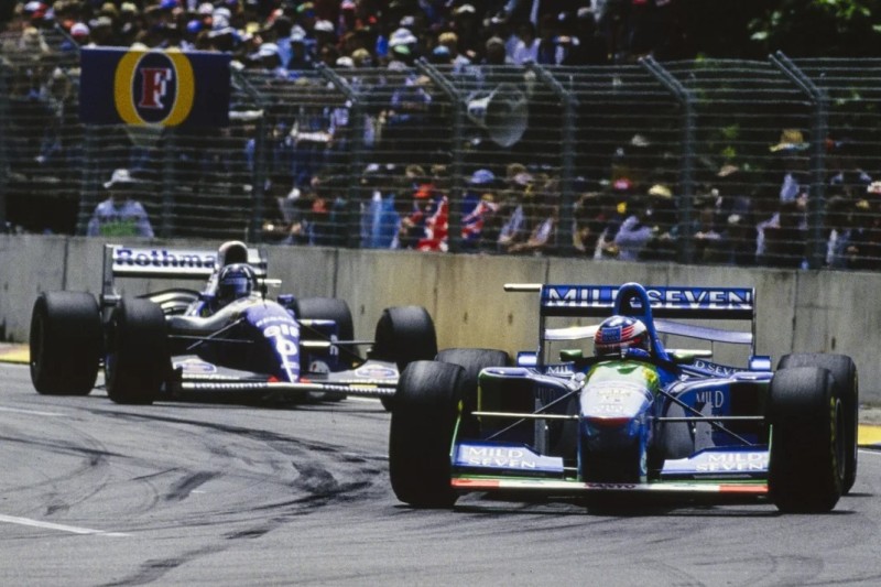 Michael Schumachers erster WM-Titel vor 30 Jahren: "Heute wäre Hill schuld"