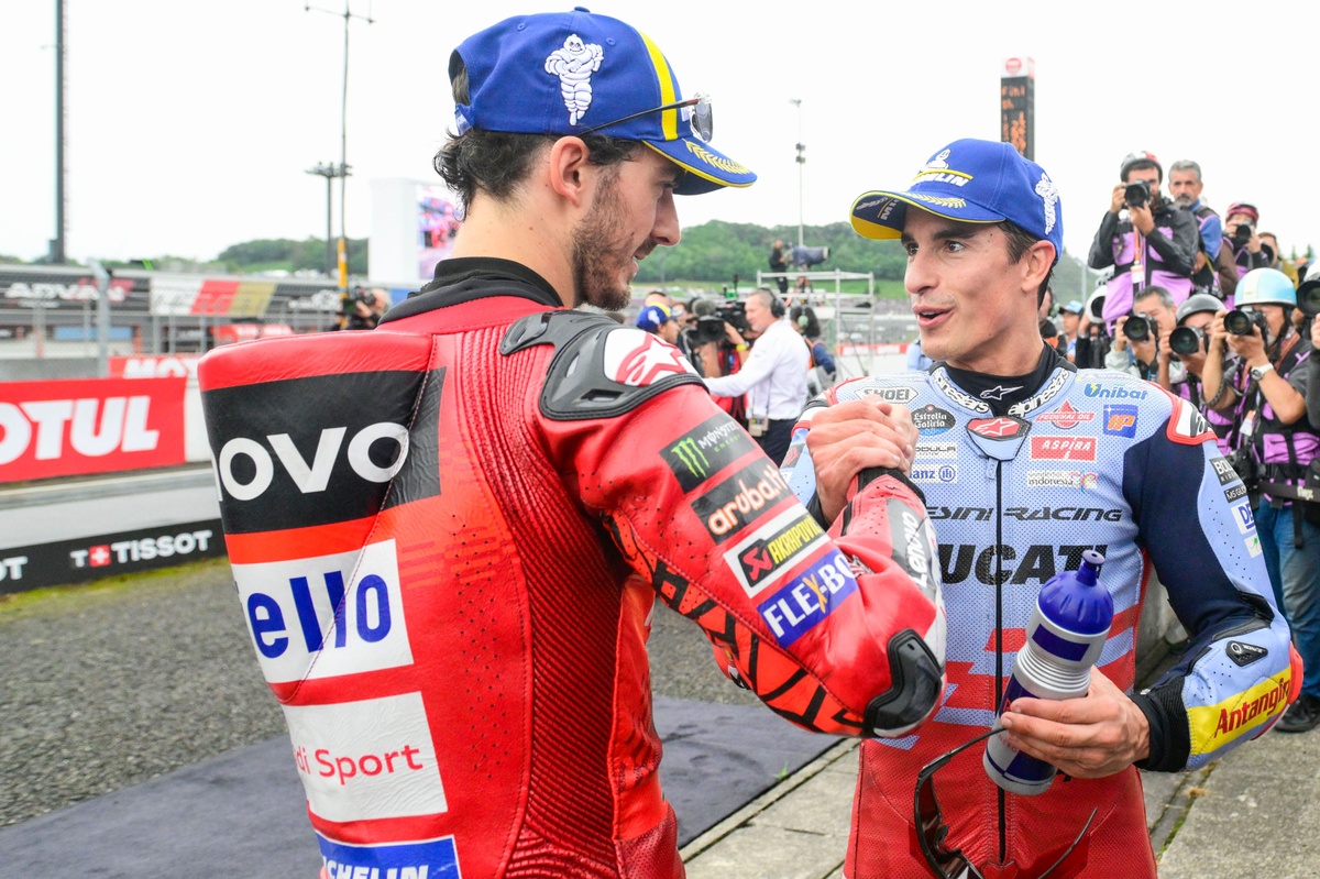 Márquez voit Bagnaia comme "la référence" dans leur futur duo