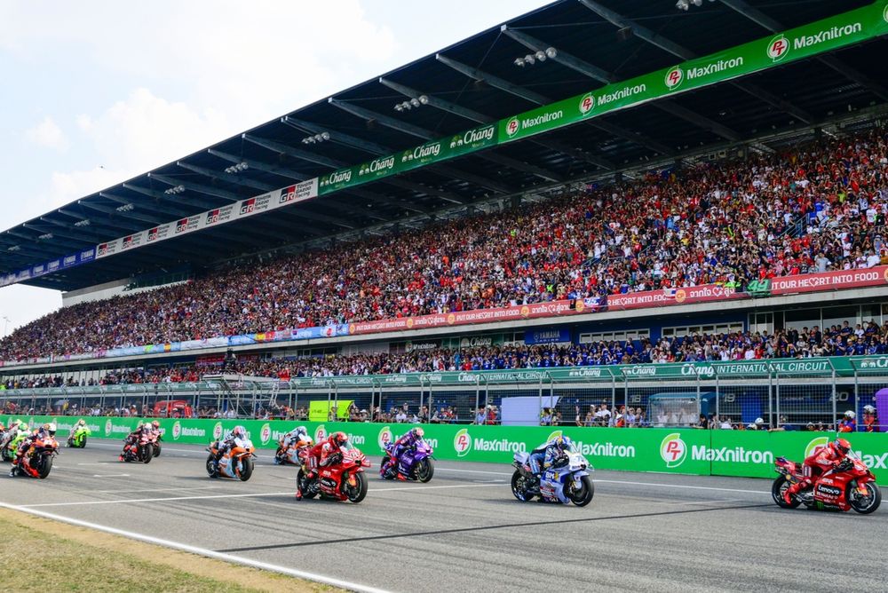 MotoGP verlengt contract met Thailand: Tot en met 2031 op kalender