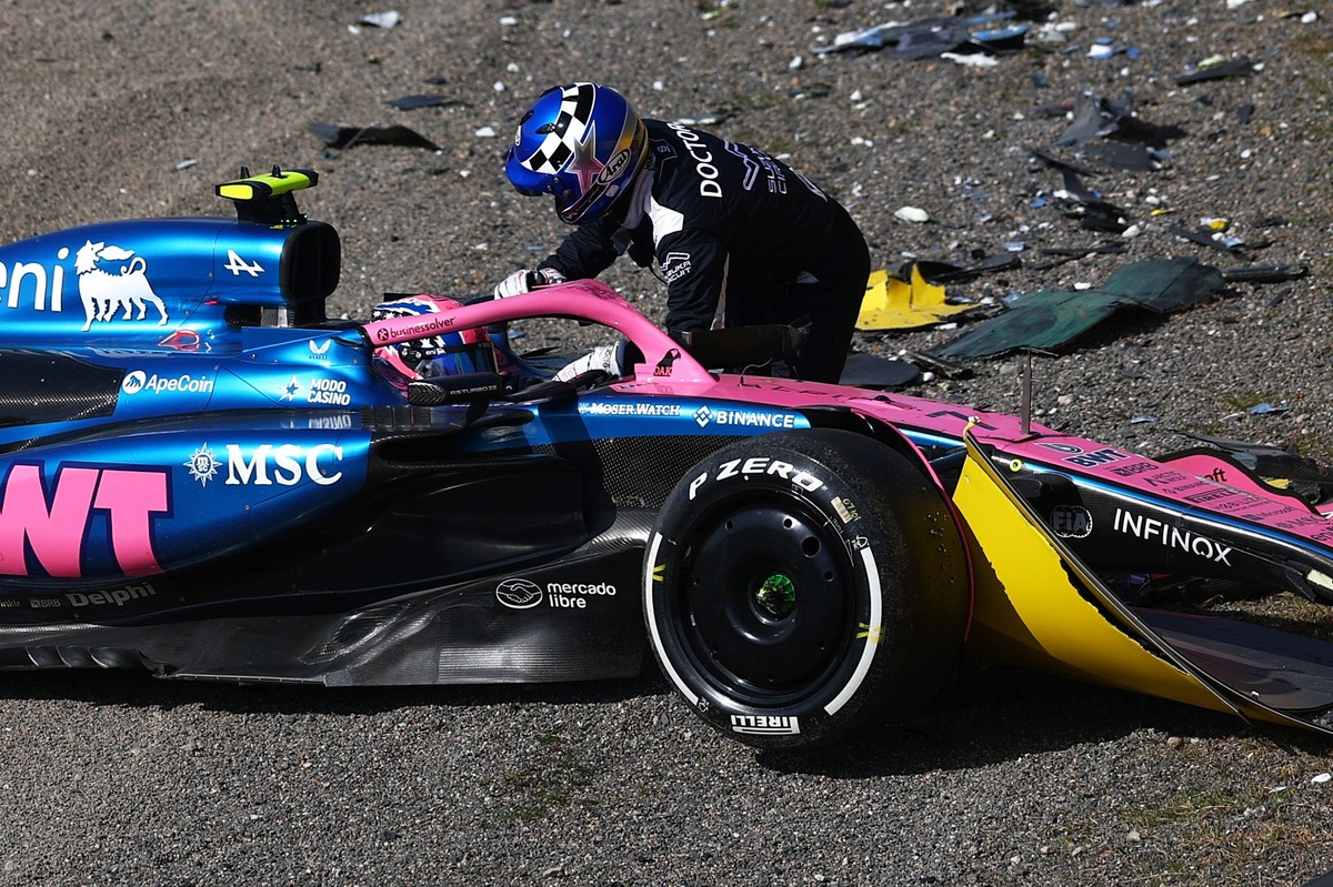 Alpine confirme "une erreur de jugement" à l'origine du crash de Doohan
