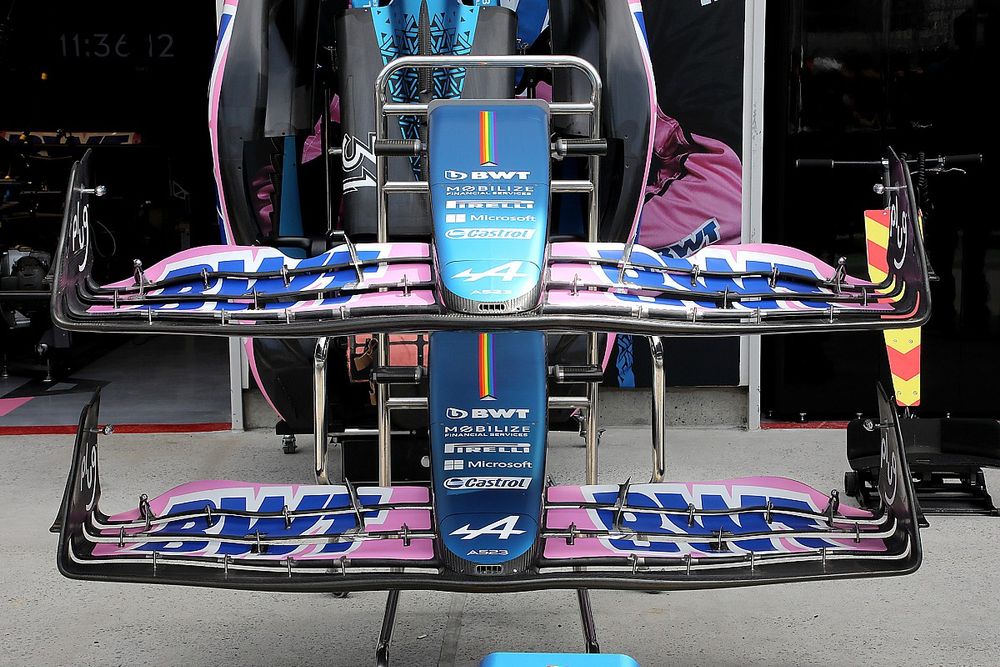 F1 | Alpine: due ali anteriori da medio basso carico