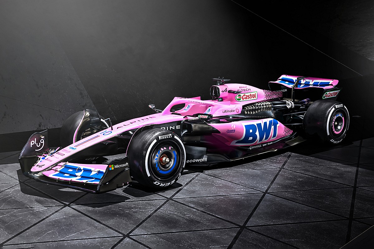 F1: Alpine voltará a ter carro rosa nas primeiras corridas do ano