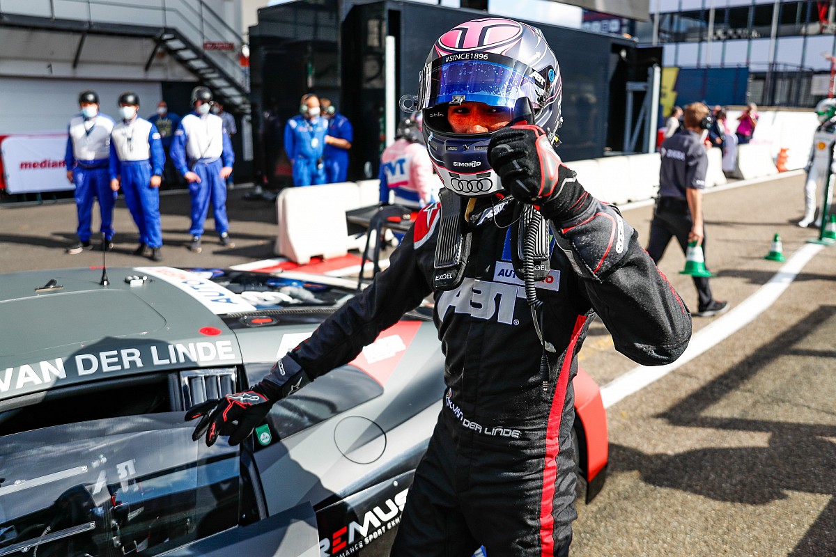 Zolder DTM: Audi's van der Linde wins, podium for Albon