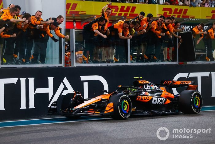 F1 Abu Dhabi GP: Norris victory wraps up McLaren constructors' title