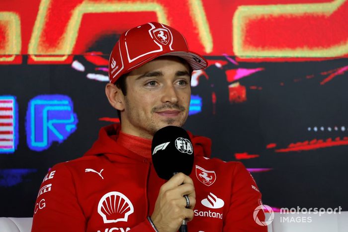 Charles Leclerc "Piloto del Día" del GP de Las Vegas F1